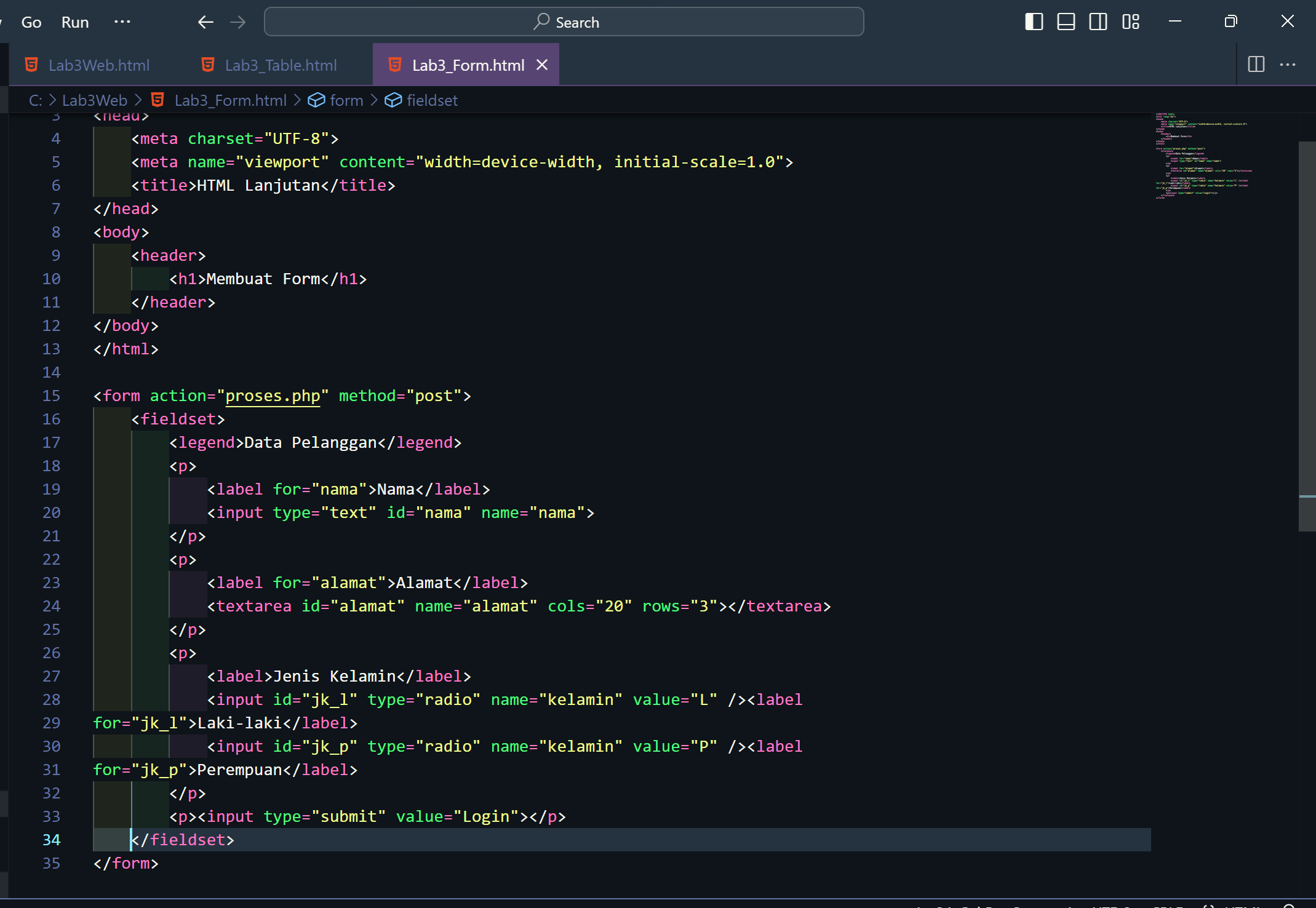 GitHub - AbiyanfarasDanuyasa/Lab3Web