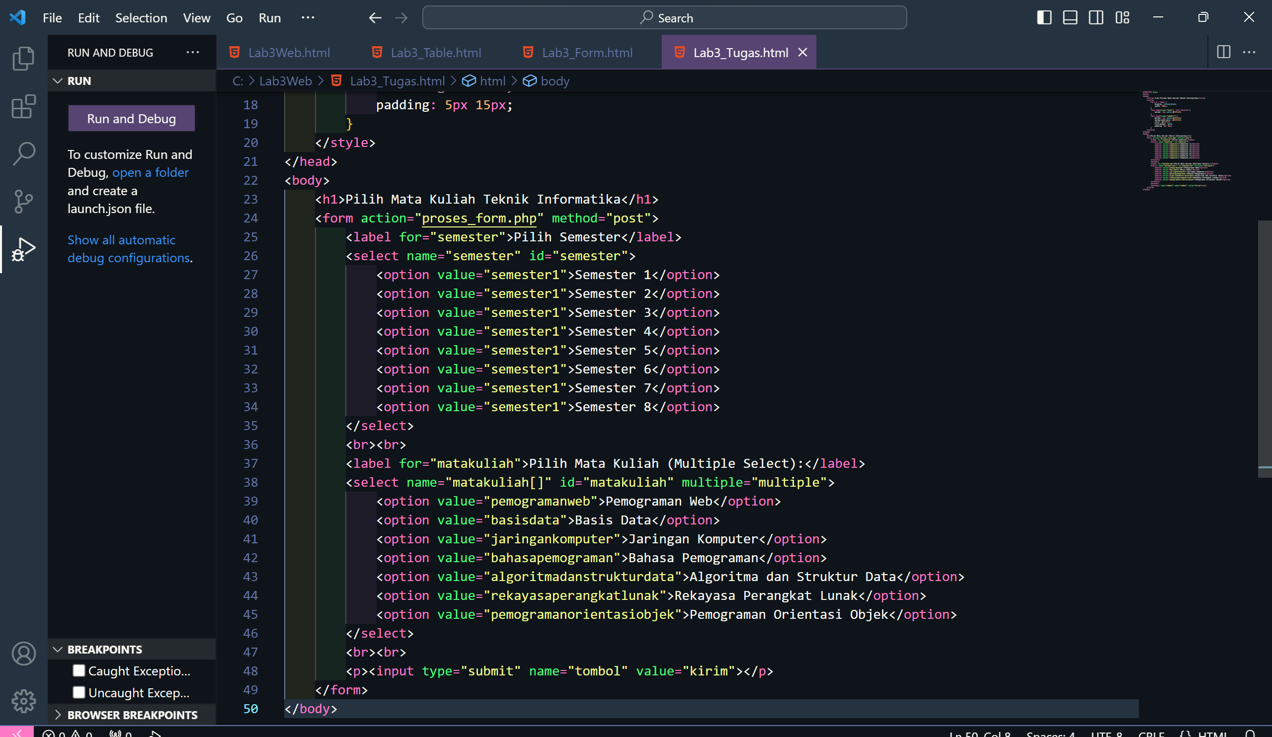 GitHub - AbiyanfarasDanuyasa/Lab3Web