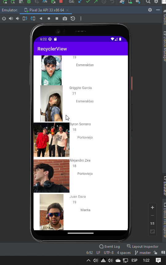 GitHub - Aldair2003/RecyclerView