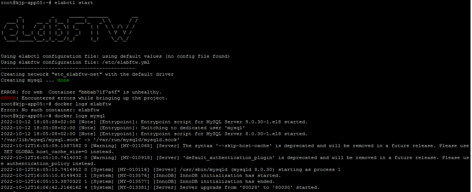 Moving Docker from Snap to Apt · Issue #3847 · elabftw/elabftw · GitHub