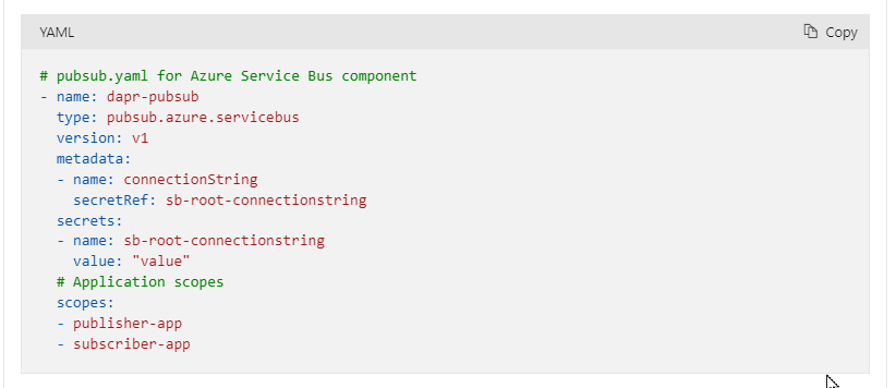 dapr-component glitch in UX and inconsistency between docs & CLI · Issue #258 · microsoft/azure ...
