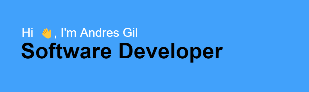 AndresfGil (Andres Felipe Gil Camelo) · GitHub