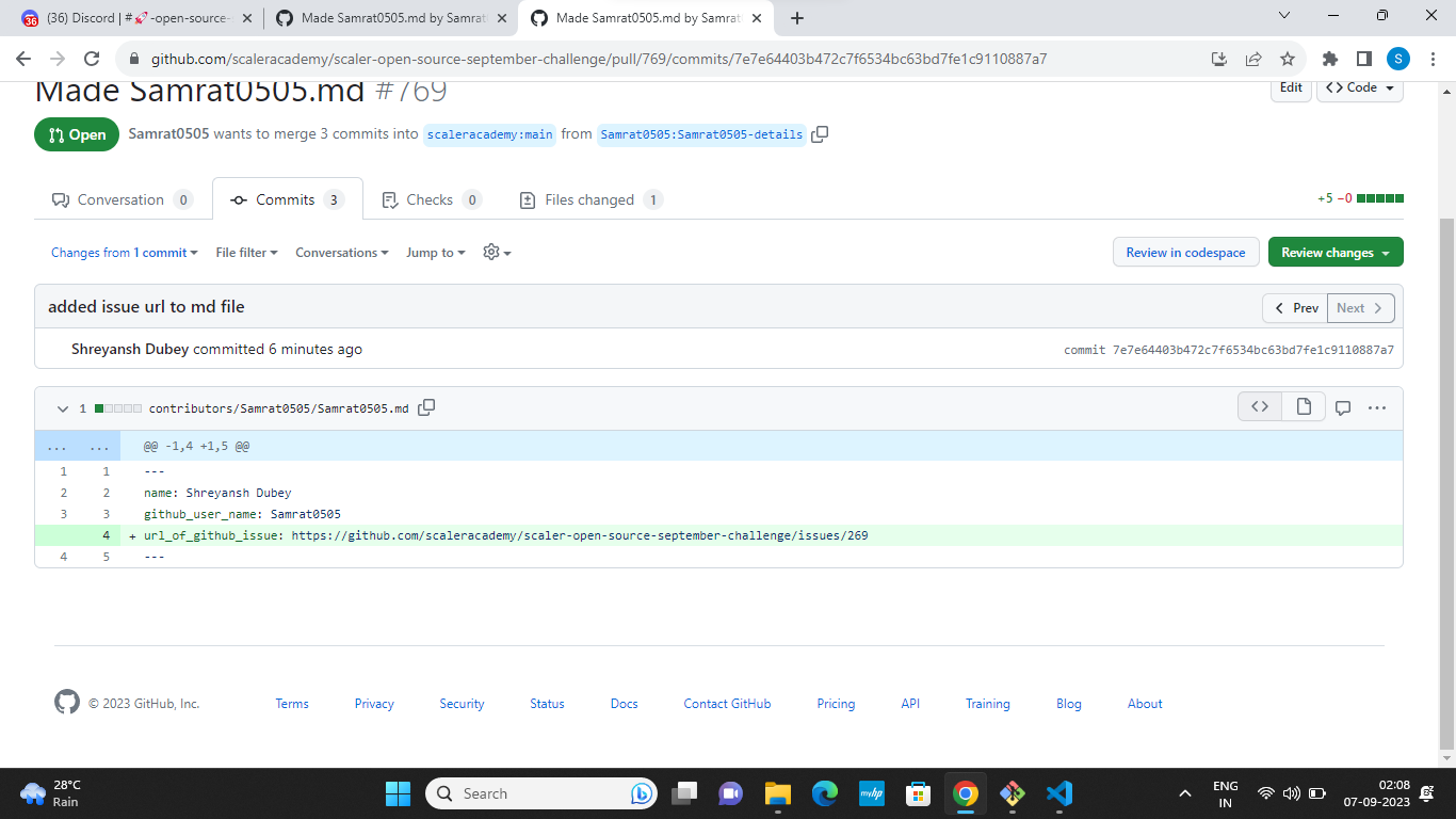 Challenge #1 - Shreyansh Dubey · Issue #269 · scaleracademy/scaler-open-source-september ...