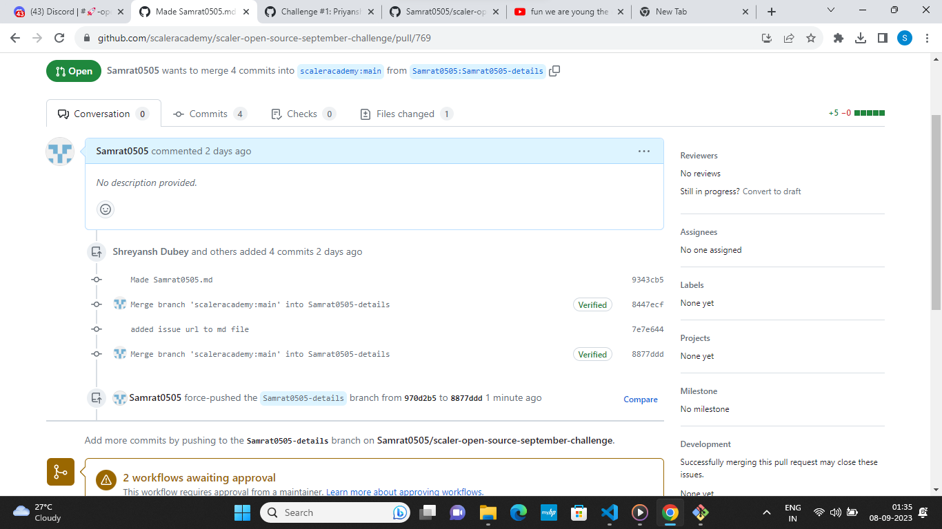 Challenge #1 - Shreyansh Dubey · Issue #269 · scaleracademy/scaler-open-source-september ...