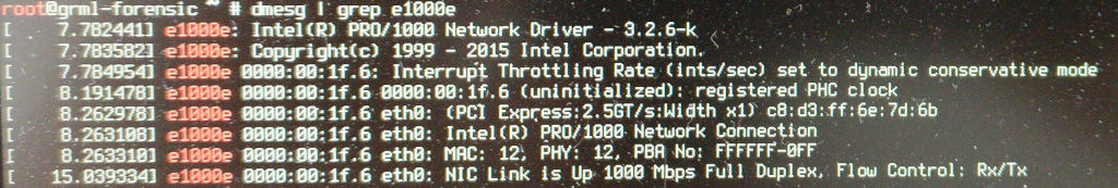 System with nic Intel I219-V not able to for from network · Issue #153 · grml/grml · GitHub