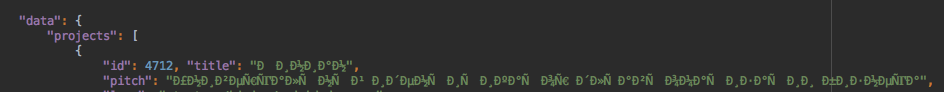 Fix UTF-8 support in output · Issue #123 · JetBrains/js-graphql ...
