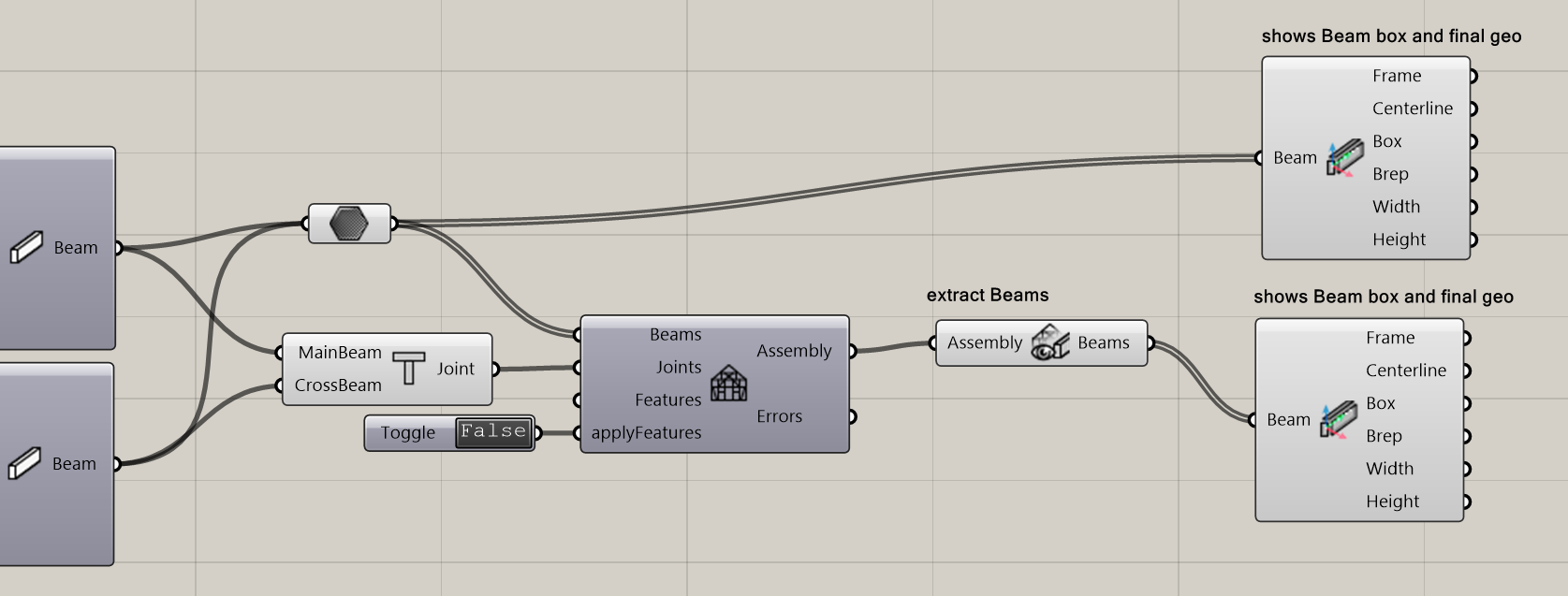 GH: extract Beams from Assembly + revise ShowAssembly · Issue #83 · gramaziokohler/compas_timber ...