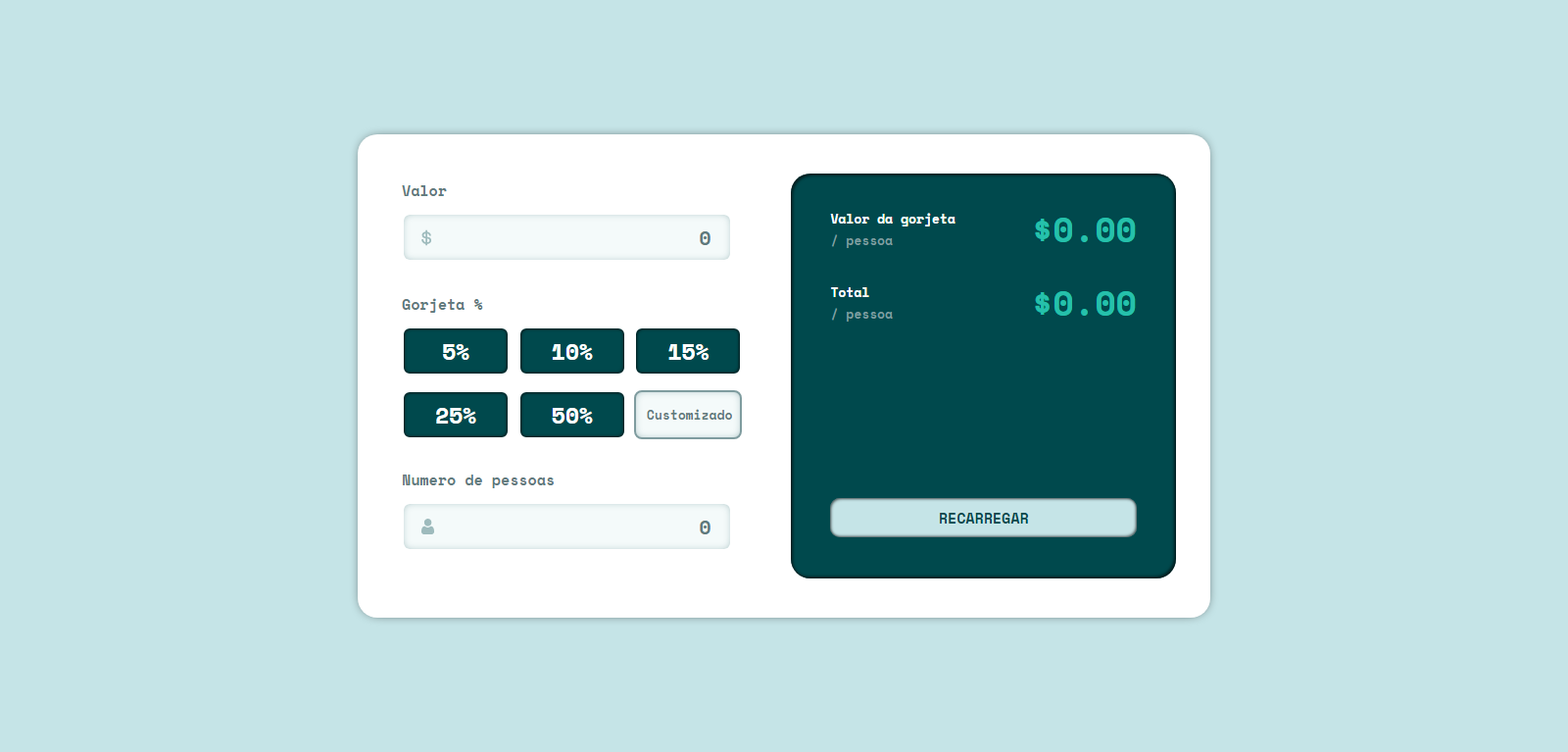 GitHub - pedroaaugusto/tip-calculator: O objetivo deste projeto foi ...