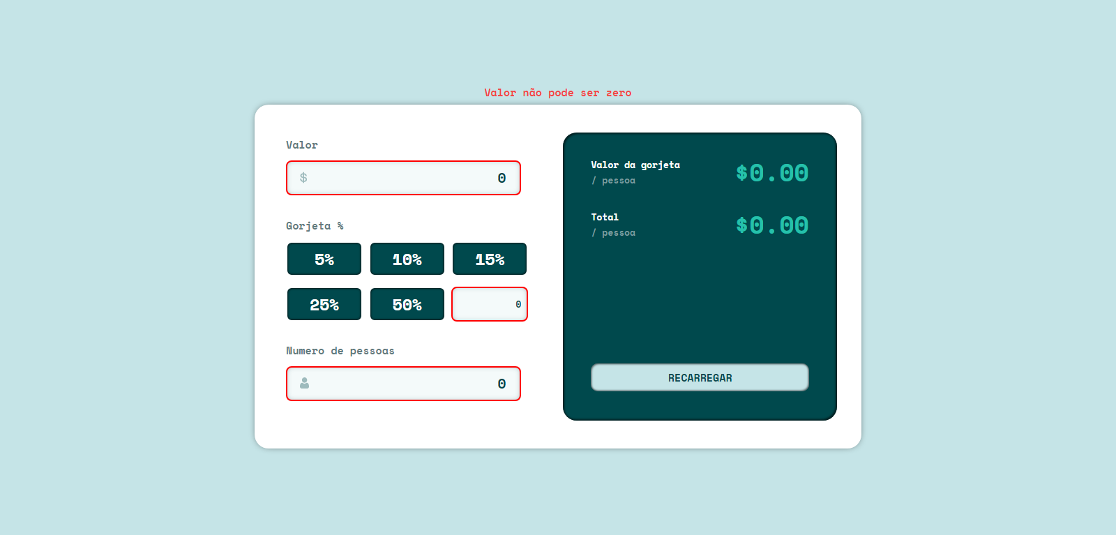 GitHub - pedroaaugusto/tip-calculator: O objetivo deste projeto foi ...