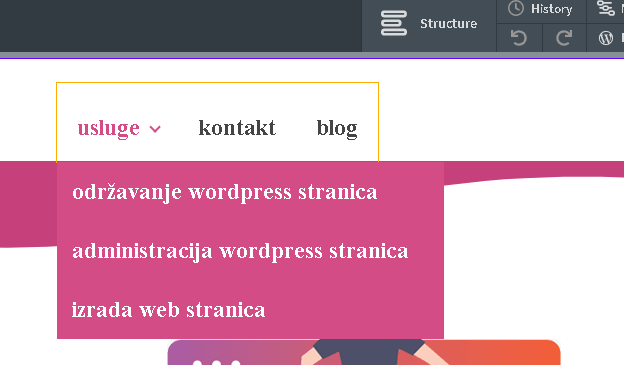 Dropdown background color is inherited from top level menu item hover color · Issue #558 ...