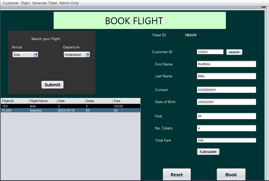 GitHub - Sailaja1976/AirLine-Reservation-System