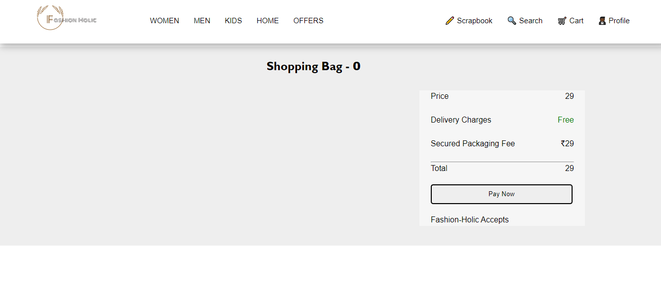 GitHub - Mbhure/busy-industry-7181: fashion Holic Webpage