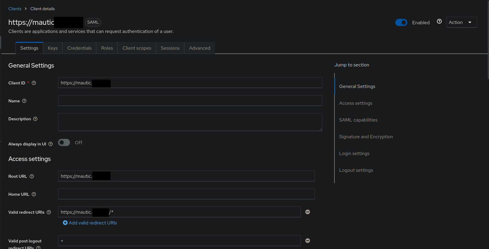 Keycloak SAML integration issue · Issue #12304 · mautic/mautic · GitHub