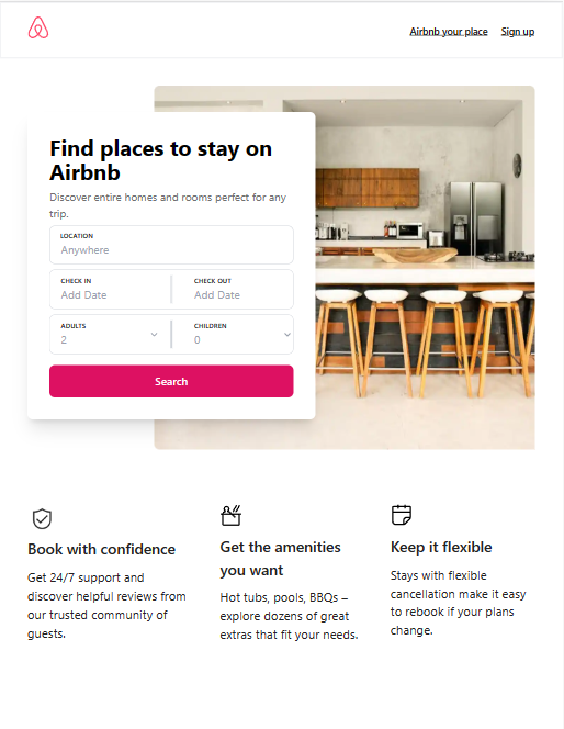 GitHub - Karan9927/Airbnb-landing-page: Explore travel with our Airbnb clone: HTML, Tailwind CSS ...