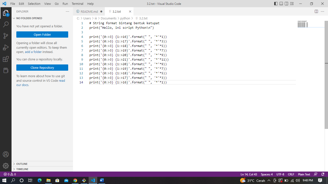 GitHub - HasbiAssidiki/Praktikum3