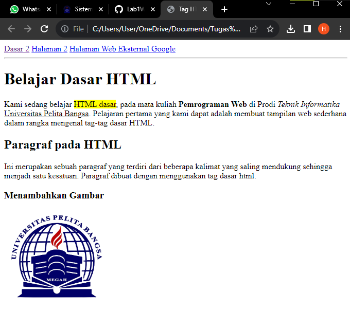 Github Hasbiassidiki Lab1web