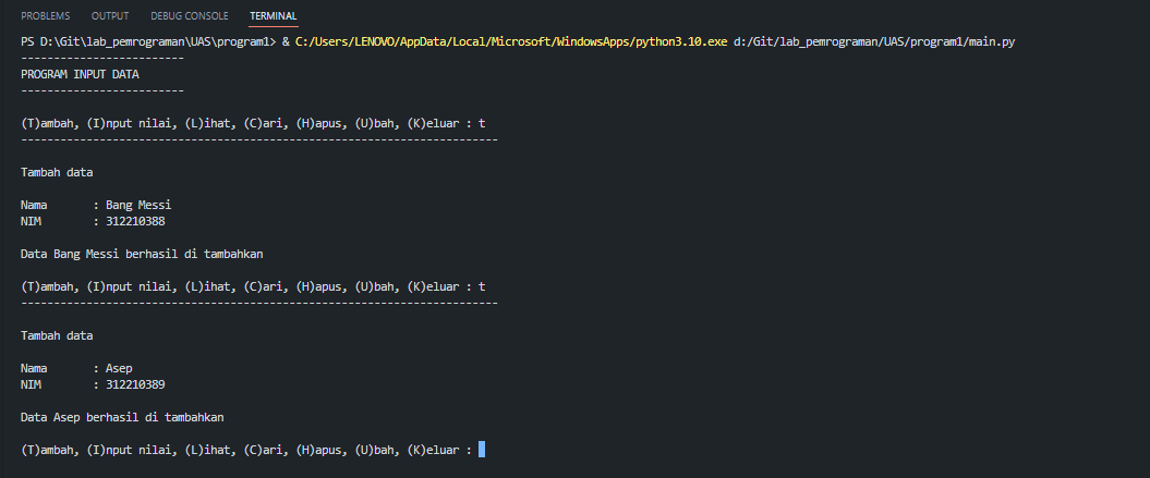 GitHub - RafiMlnf/UAS