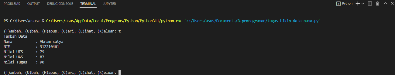 GitHub - Akramsatya085/praktikum5