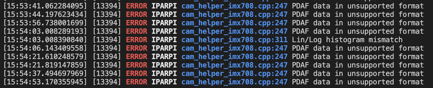 Pi Camera Module v3 PDAF Issues · Issue #61 · raspberrypi/libcamera · GitHub