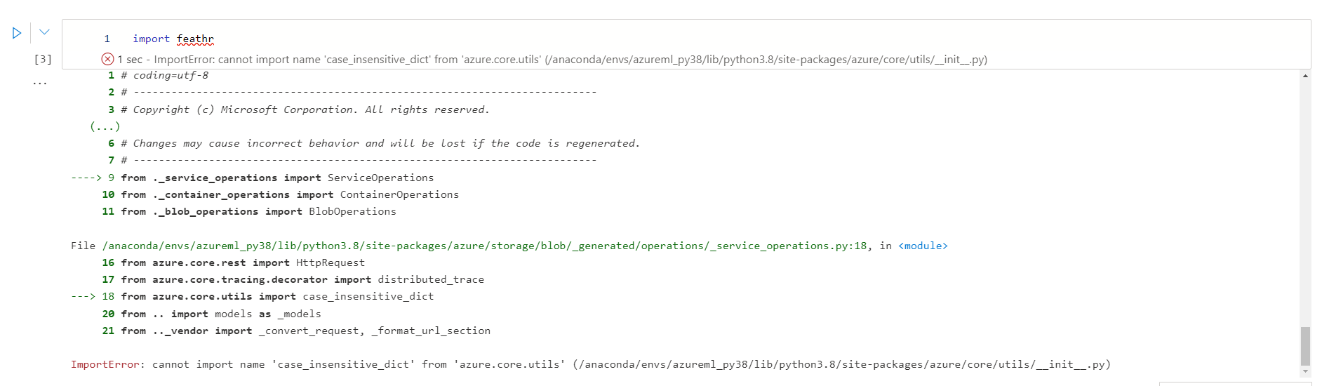 Having issue running aks get-credentials with aks-preview extensino - case_insensitve_dict error ...