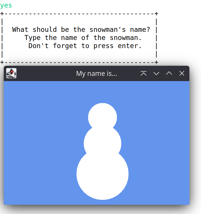 GitHub - Nehwu/Snowman: Drawing and decorating a snowman