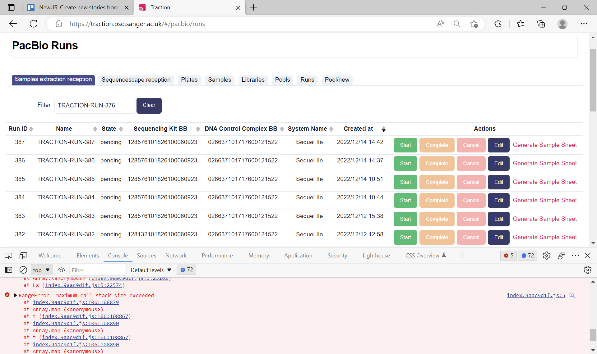 DPL-594 [BUG] Traction: Search functionality breaks or takes longer to search the matching ...
