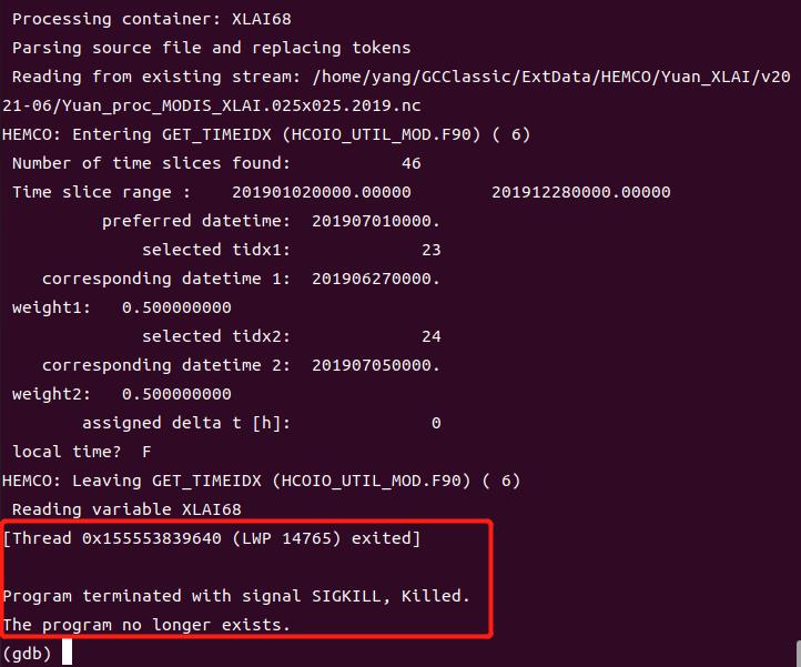 GCClassic14.0.0_./gcclassic_no output · Issue #1481 · geoschem/geos-chem · GitHub