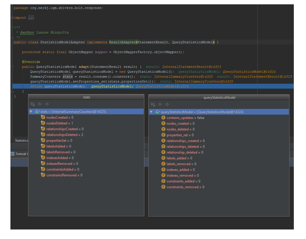 Query Result Querystatistics Are Always Empty · Issue 449 · Neo4j 