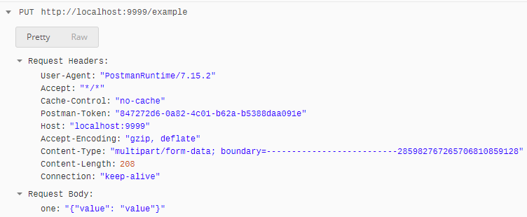 FormData Request Content-Types are neither logged to the Postman ...