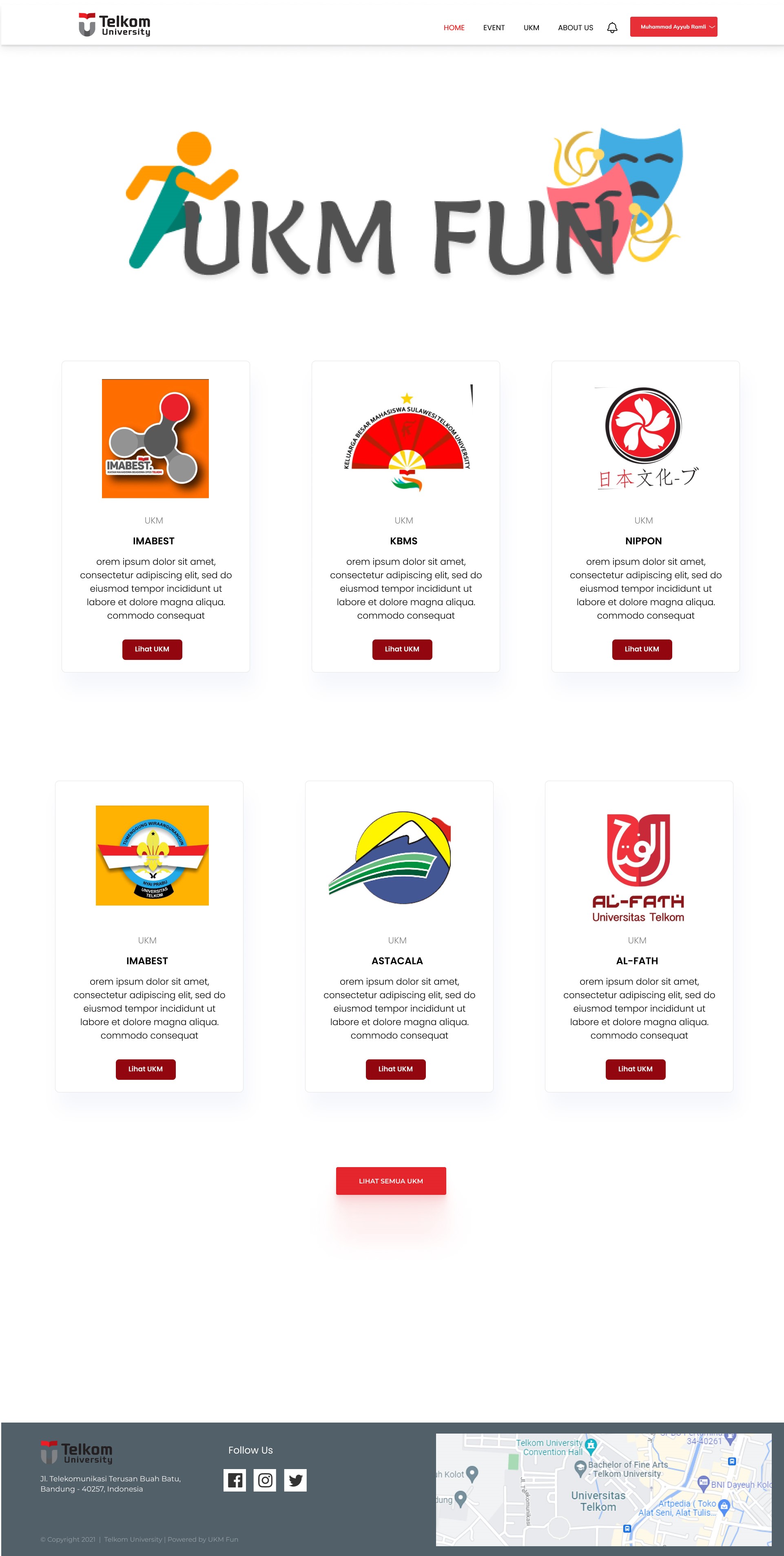 [S2-PBI13] Halaman Utama Telutizen · Issue #35 · SI-RPL-2023/SI4401_KEL225_UKMFun · GitHub