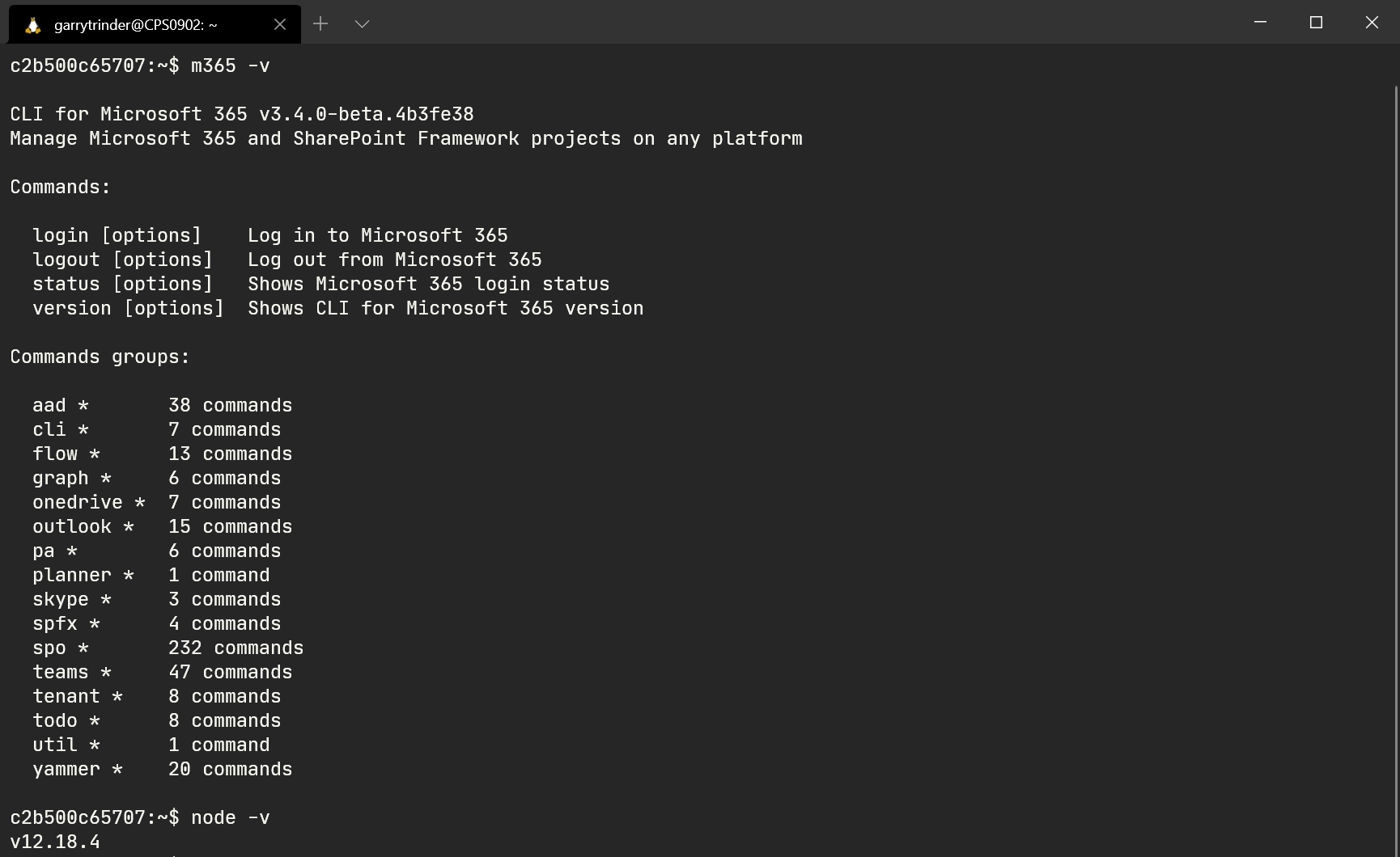 Accessing non-existent property '_theme' message shown in CLI output · Issue #2009 · pnp/cli ...