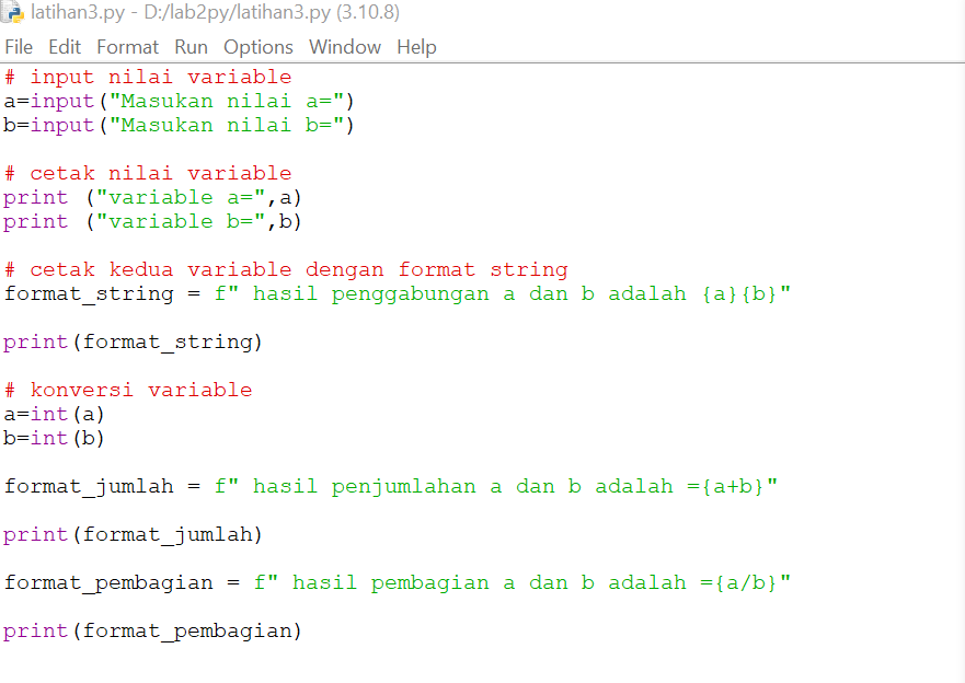 GitHub - NovaRestina/Latihan3py