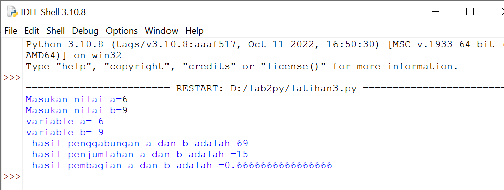 GitHub - NovaRestina/Latihan3py