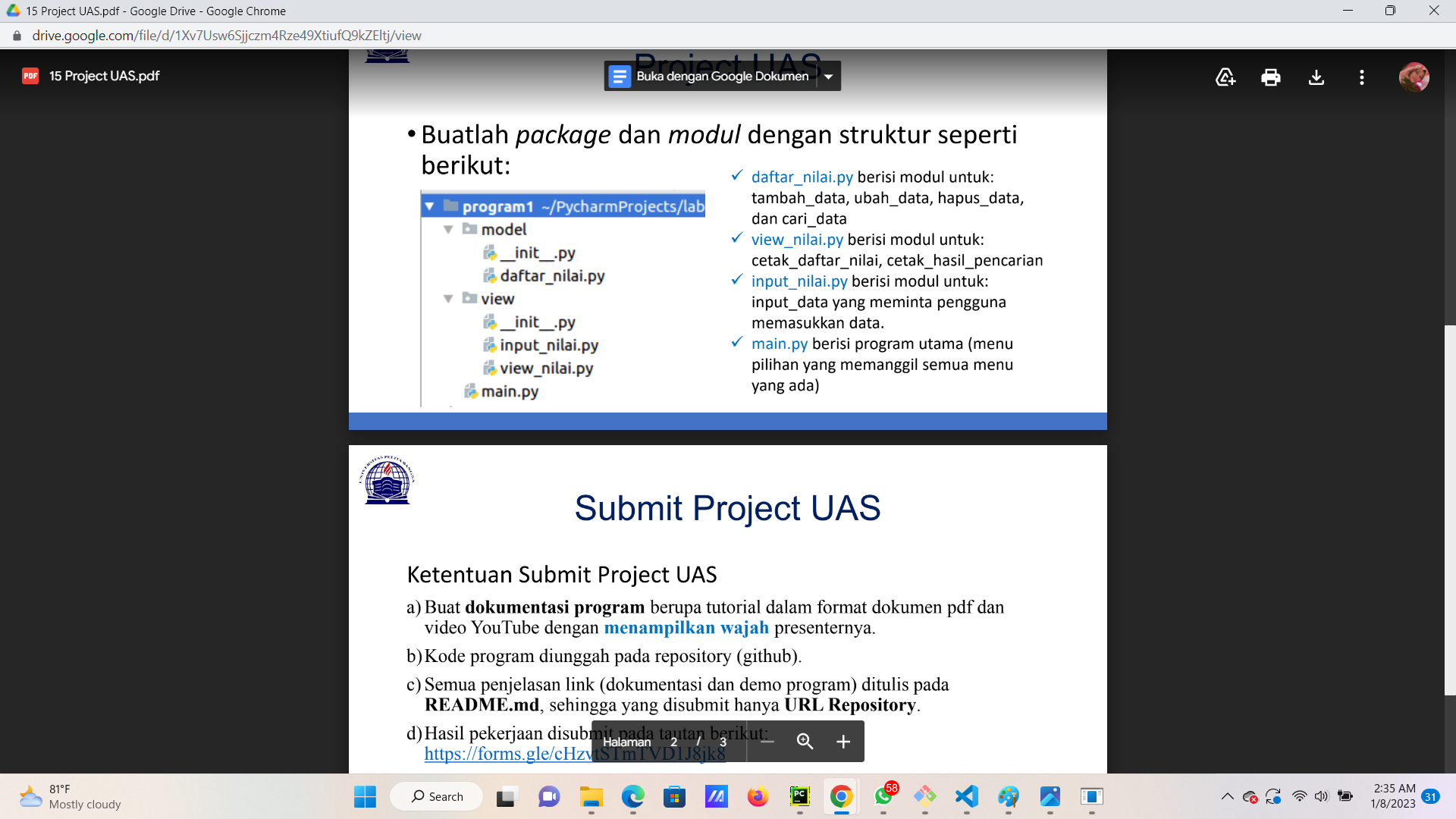 GitHub - NovaRestina/UAS