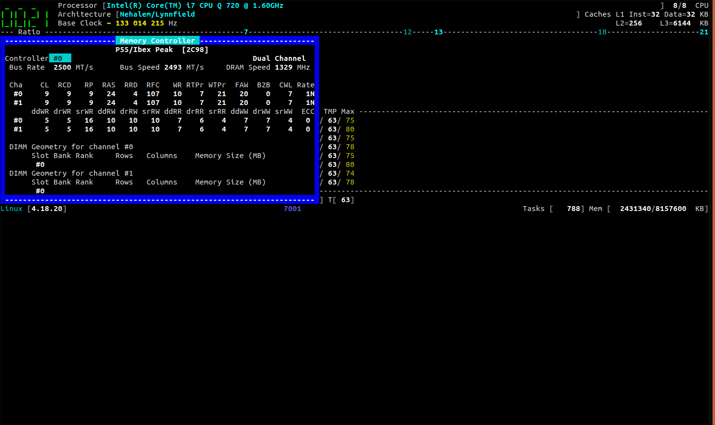 i7-720QM Memory Controller · Issue #140 · cyring/CoreFreq · GitHub
