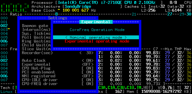 CPU 9980xe support. · Issue #146 · cyring/CoreFreq · GitHub