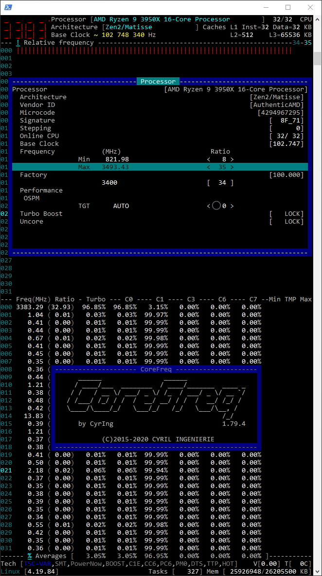 Corefreq For Windows Subsystem For Linux Kernel · Issue 191 · Cyring 