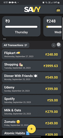 GitHub - bveloper01/Savy: Savy: A sleek cross-platform Flutter app for ...