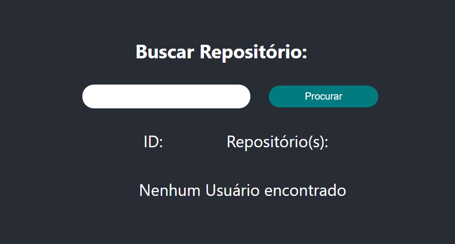 Github Rafaellimaolapi React Uma Aplicação Com React Utilizando A Api Pública Do Github Para