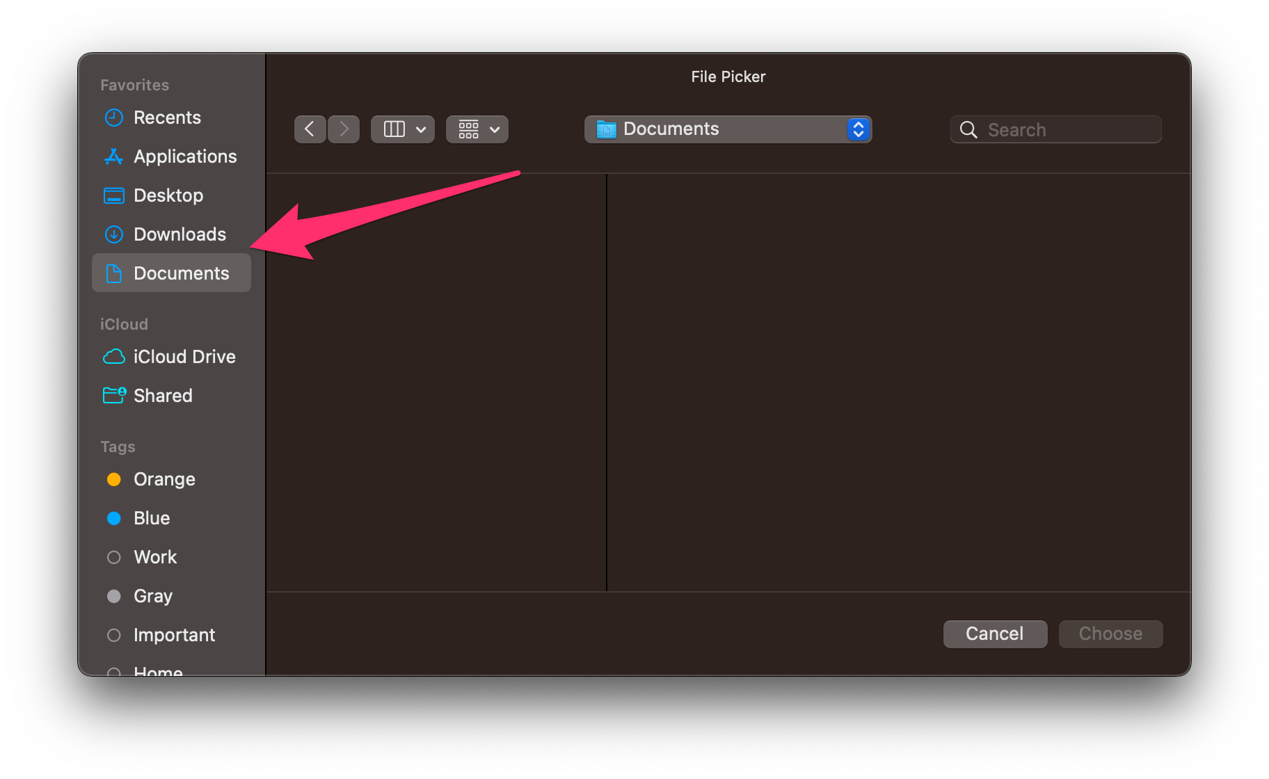 Empty Documents Folder On Macos · Issue 1210 · Miguelpruivo Flutter File Picker · Github