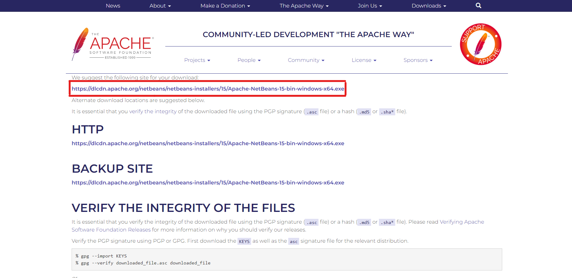 Proceso de instalación de Apache NetBeans 15 - Into-Programacion-P ...