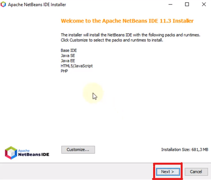 Proceso de instalación de Apache NetBeans 15 - Into-Programacion-P ...