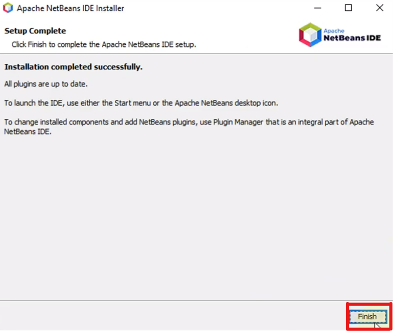 Proceso de instalación de Apache NetBeans 15 - Into-Programacion-P-Oct22-Feb23/taller01 ...