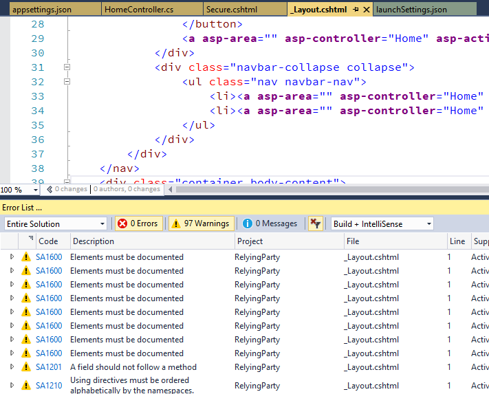 SA1300 - '_Page_Views_Shared__Layout_cshtml' · Issue #2373 · DotNetAnalyzers/StyleCopAnalyzers ...