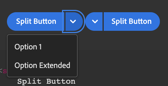 Add Spectrum Split Button Pattern · Issue #568 · adobe/spectrum-web-components · GitHub