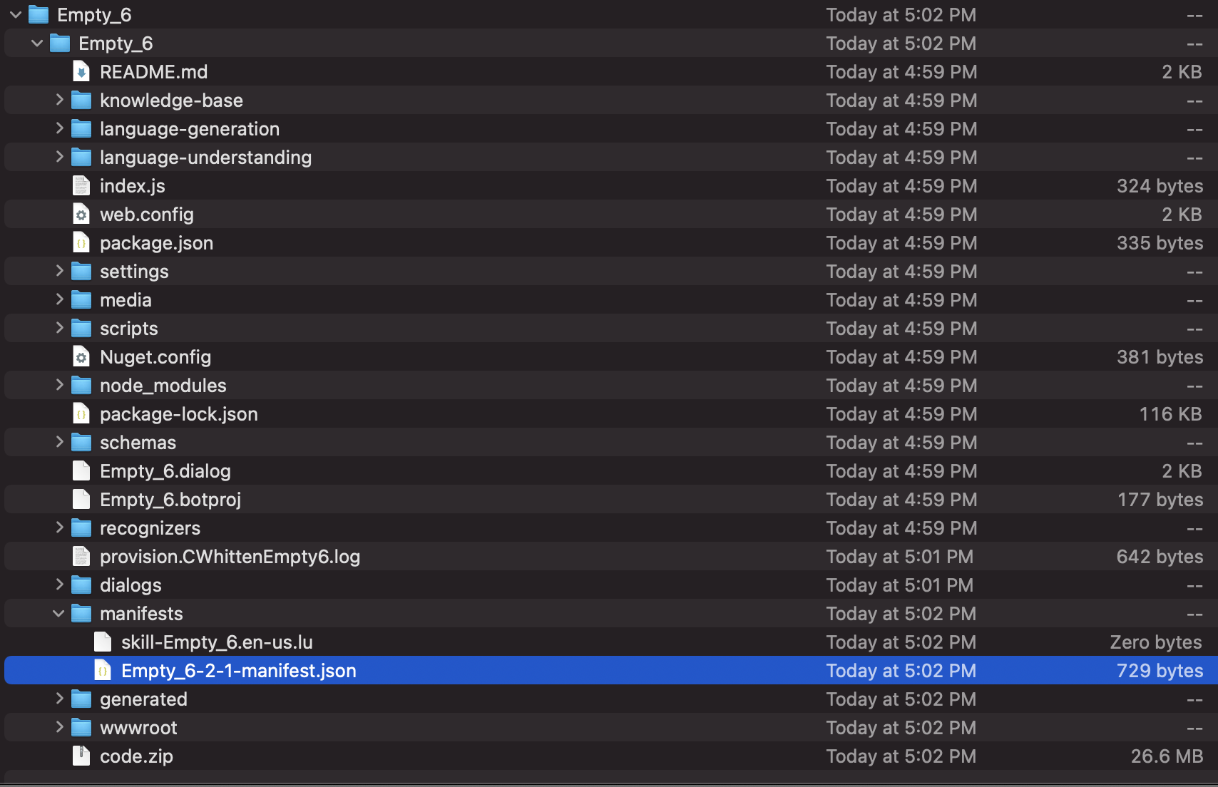 Skill manifest urls aren't actually published · Issue #7776 · microsoft/BotFramework-Composer ...