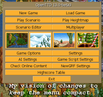 [Detail]: New main menu looks too wide · Issue #10198 · OpenTTD/OpenTTD · GitHub