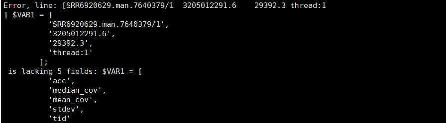 trinity lacking 5 fields???? · Issue #1212 · trinityrnaseq/trinityrnaseq · GitHub