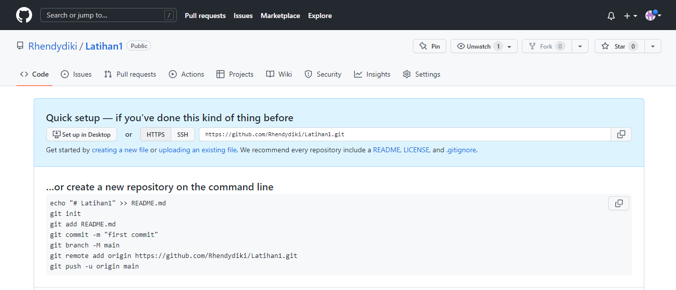 GitHub - CREATIVEEG/LatihanVCS