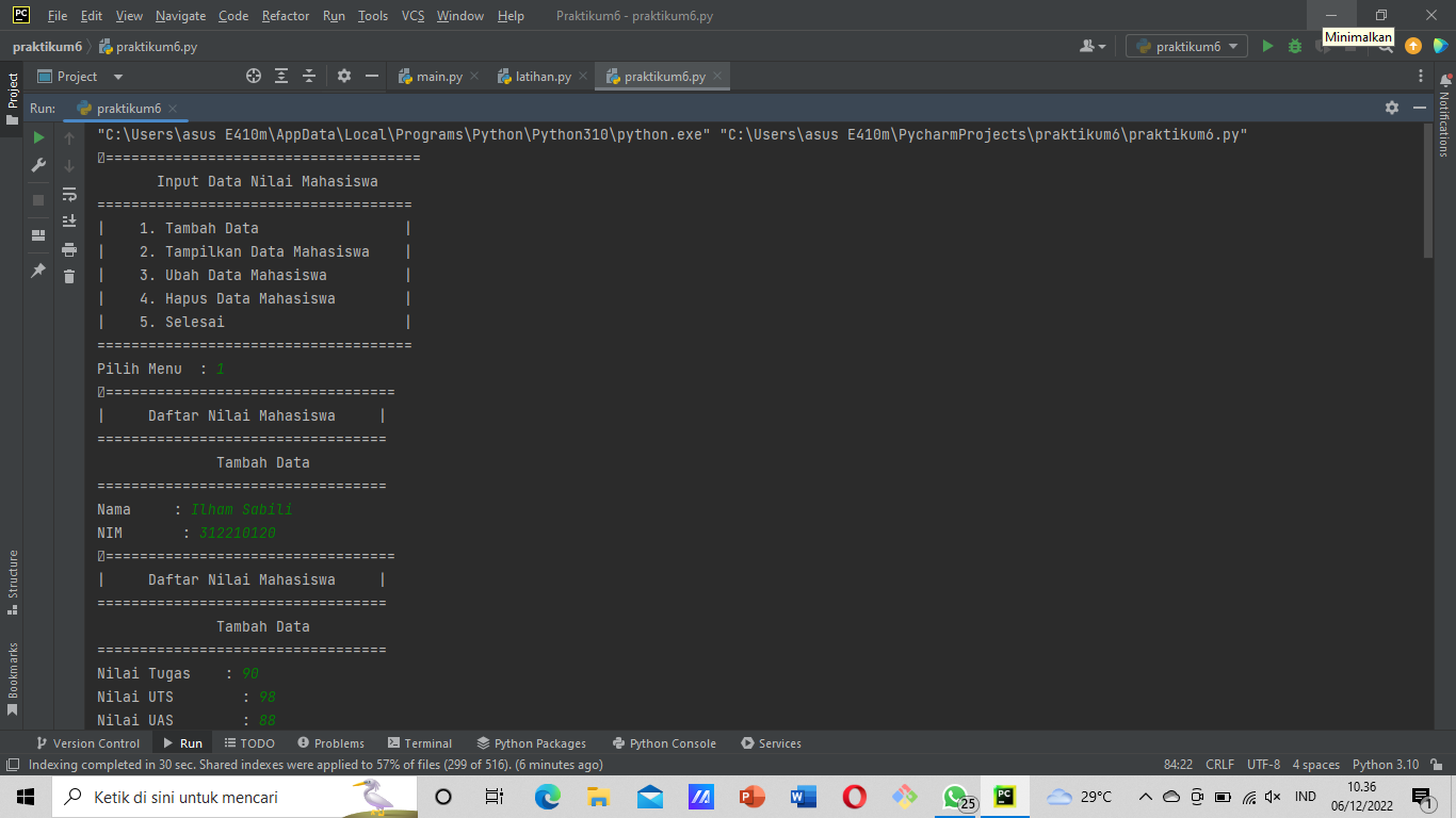 GitHub - ilhamsabili/praktikum6